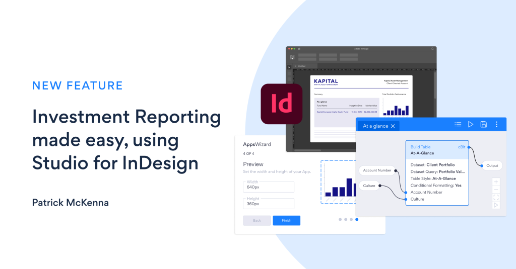 New Feature: Investment Reporting Made Easy, Using Studio For InDesign ...
